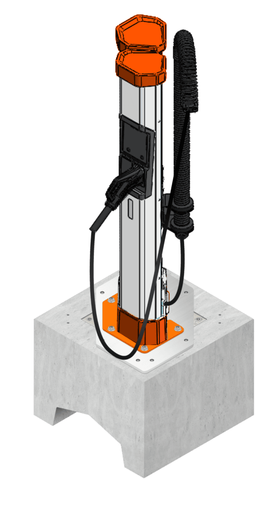 B800 | DC Chargers Foundation Base | EV Blocks UK